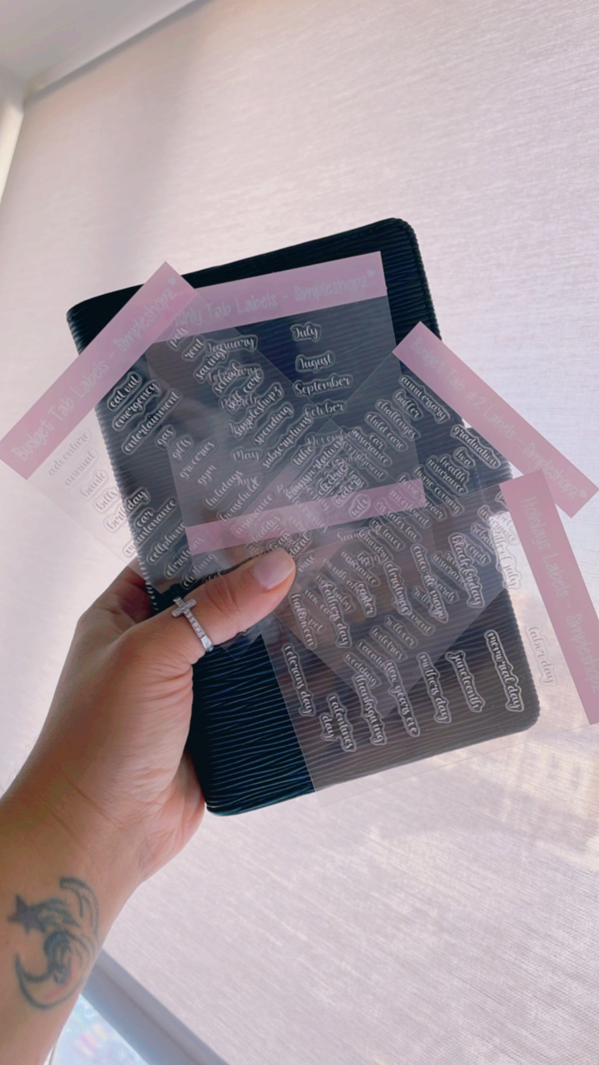 New Color! Tab Labels for A6 & A7 Envelopes – SimpleShopz