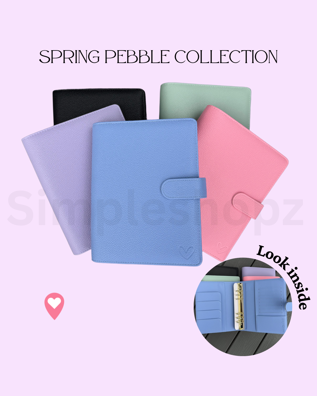💋A5 Size- Autumn Pebble Collection Planners – SimpleShopz