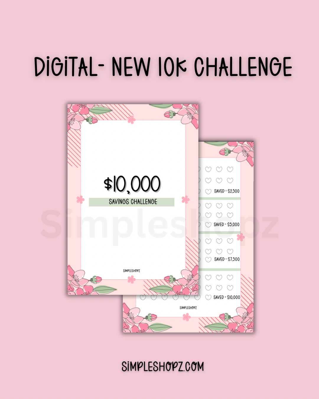 Digital- New 10K Challenge Dashboard – SimpleShopz